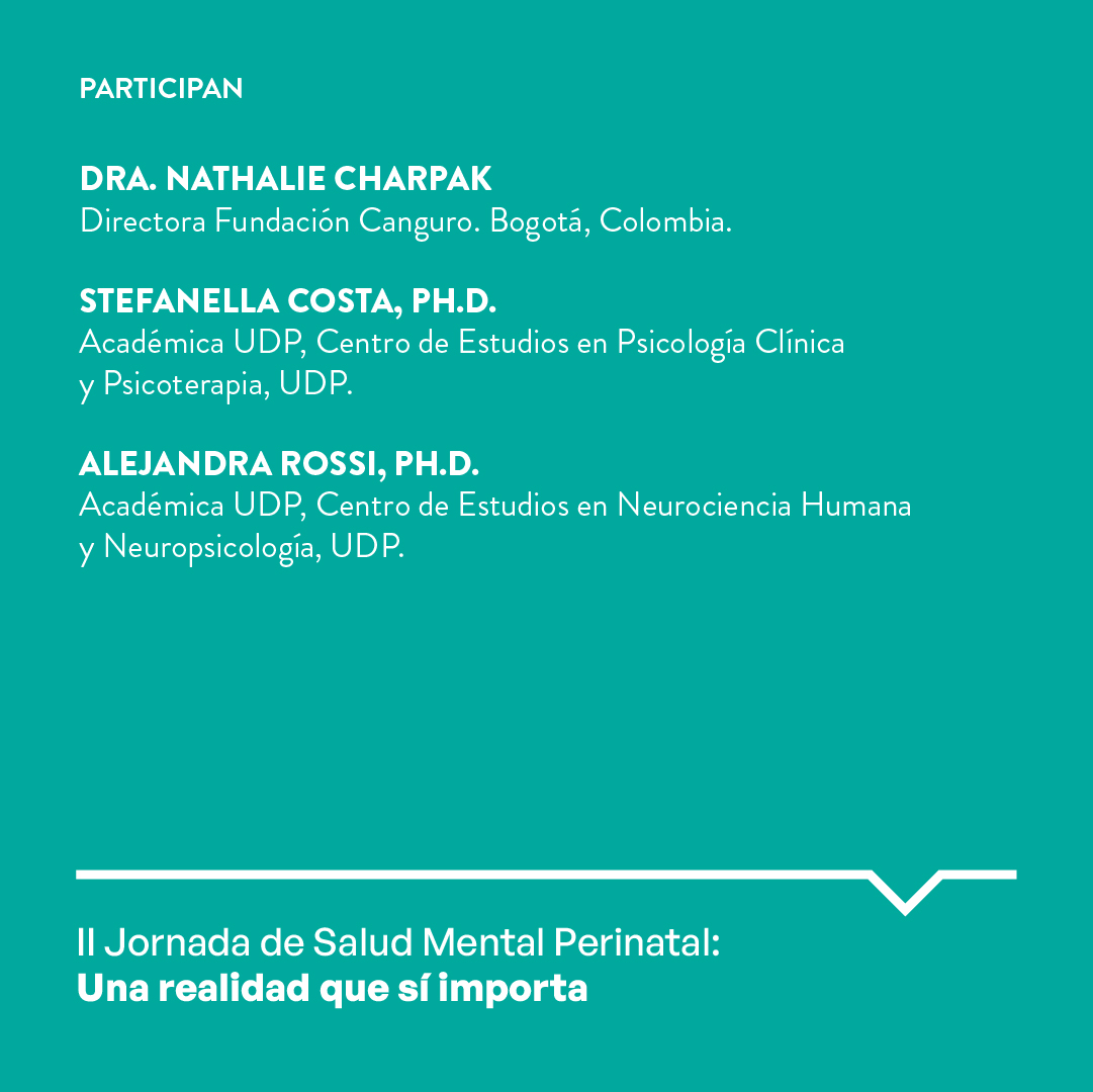 II Jornada de Salud Mental Perinatal: Una realidad que sí importa – Facultad de Psicología UDP