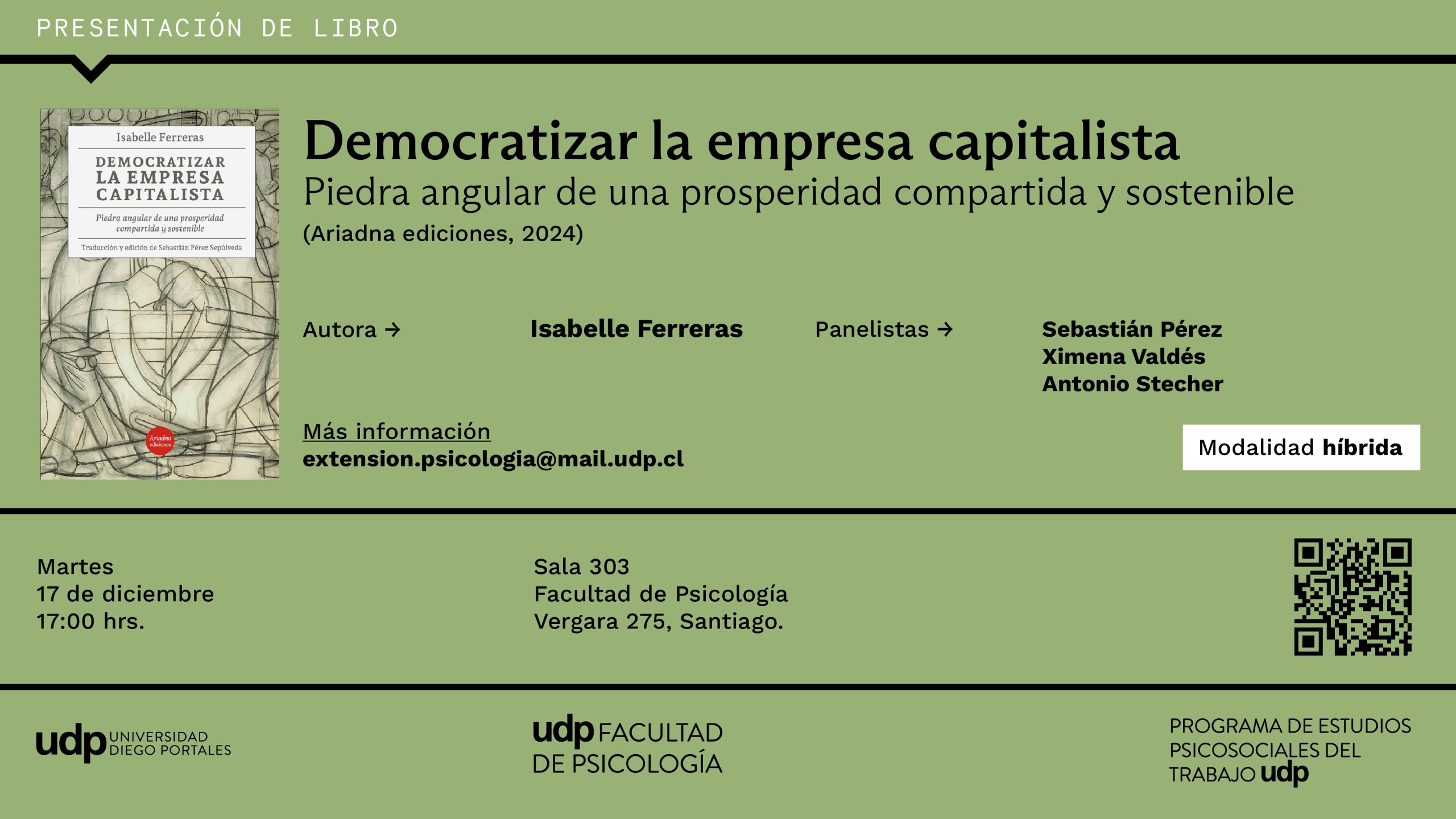 Trabajo, democracia y sostenibilidad: Presentación del libro de ...